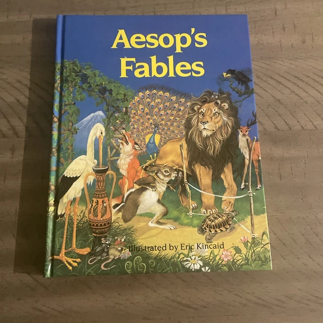 NEW AESOP'S ILLUSTRATED Fables - Omnibus Edition By Aesop Leather Bound ...