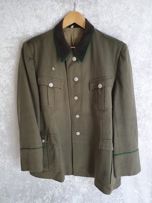 OFFICERS UNIFORM JACKET of the border troops of the GDR, III/62 £128.75 ...