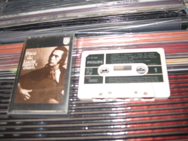 PACO DE LUCIA Spanish Cassette Fuente Y Caudal EUR 9,00 - PicClick IT