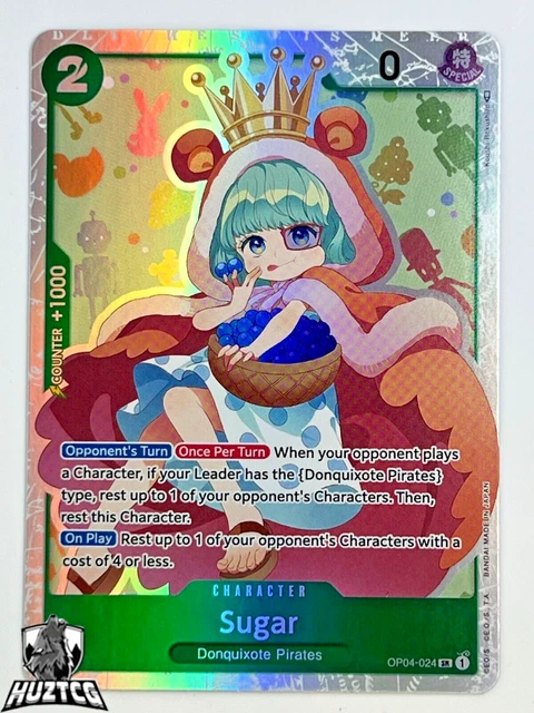 ONE PIECE CARD Game - Sugar - Super Rare - OP04-024 SR EUR 3,45 ...