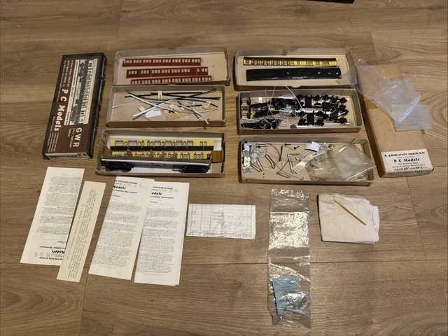 PC MODELS GWR Kit Built Coaches OO Gauge £21.51 - PicClick UK