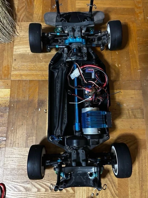 TAMIYA TT-02D RC Drift Chassis Eagle Parts Yokomo Body ESC Servo ...