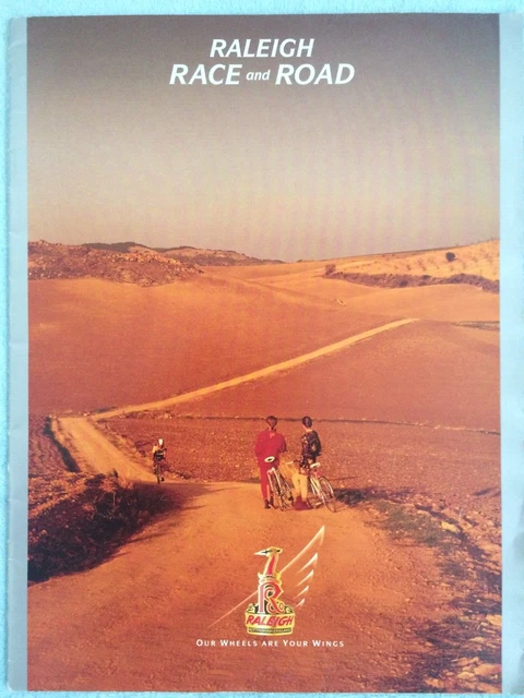 RALEIGH ROAD & Race Cycling Catalogue Brochure 1992 Nice! £16.08 ...