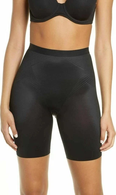 SPANX 10252R THINSTINCTS 2.0 Mid Thigh High Waist Short Shapewear Size ...