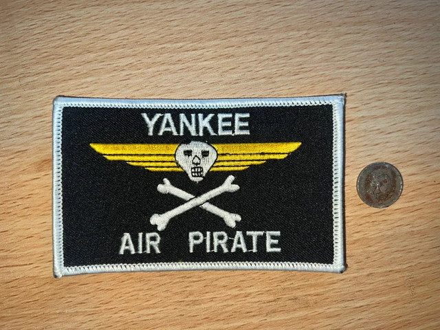 YANKEE AIR PIRATE Military Aviation Patch USAF? Vietnam? £19.44 ...