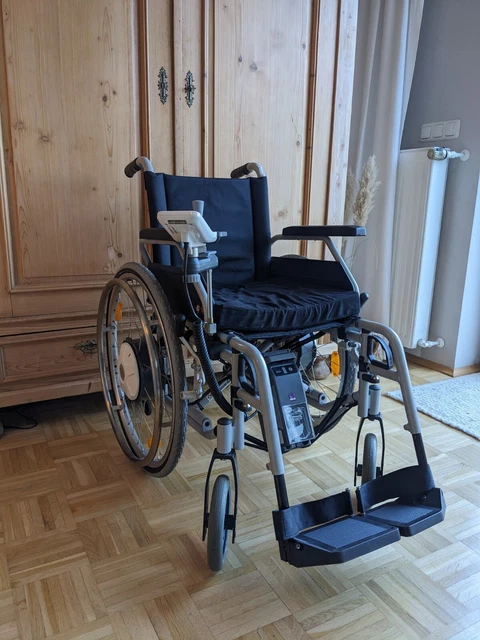ALBER E-FIX E35 Elektro-Antrieb im Set mit Rollstuhl, Akku Neu EUR 3. ...
