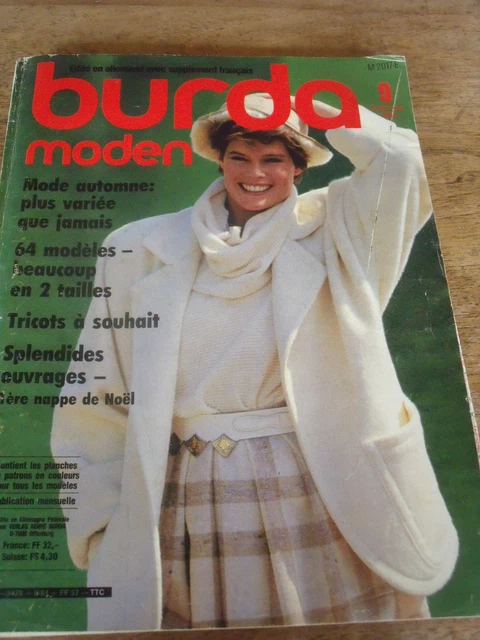 MAGAZINE BURDA MODEN Look Rocck &Top Tailleur Chic Manteaux Elegants ...