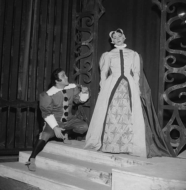 JACQUELINE BRUMAIRE AND Louis Noguera In Don Juan Of Mozart Opera 1956 ...