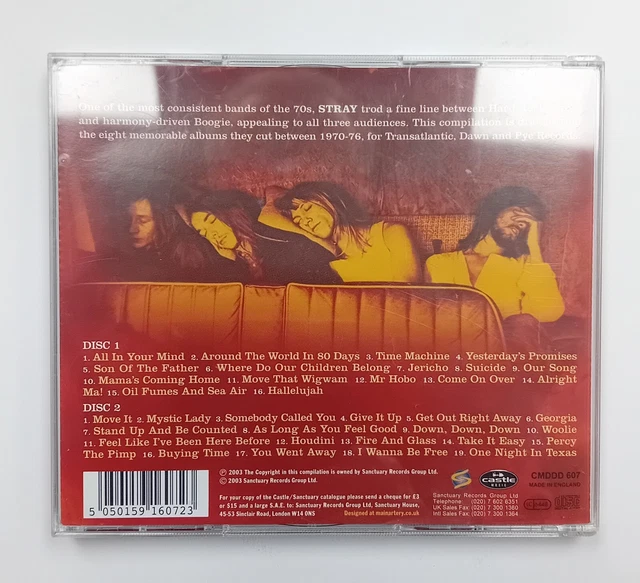 STRAY- TIME MACHINE The Anthology 1970-1977 Best of/Greatest Hits 2-CD ...