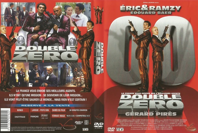 DOUBLE ZERO - Film avec Eric & Ramzy - 2003 - 90 min - OCCAS EUR 2,90 ...