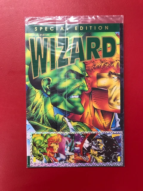 WIZARD THE GUIDE to Comics Special Edition 1992 (Polybagged w/ Cards ...