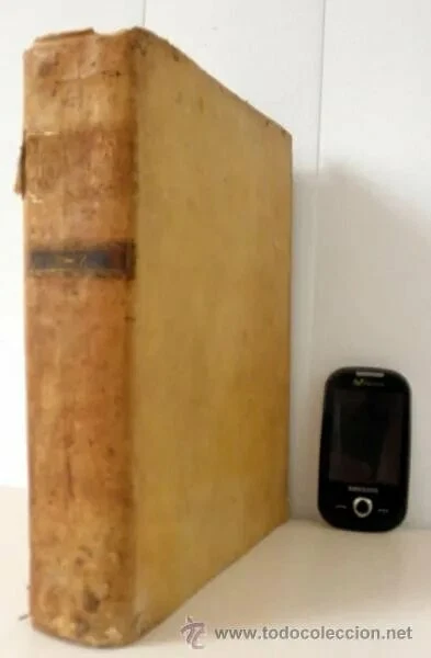 PERGAMINO - PROMPTA Bibliotheca De Lucii Ferraris 1791 / 24,5Cm X 19Cm ...