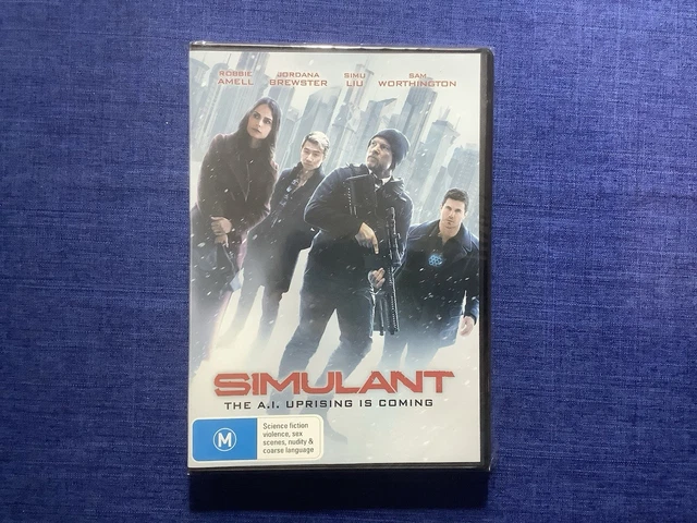 SIMULANT (DVD, 2023) Sam Worthington Sci-Fi - Brand New Sealed Region 4 ...