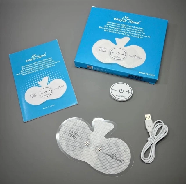 WIRELESS COMPACT TENS Unit Ems Muscle Stimulator Pain Management Small ...