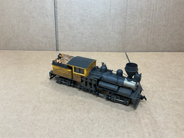 ROUNDHOUSE KITBUILT HO Scale Steam Locomotive Two Truck Shay Denver ...