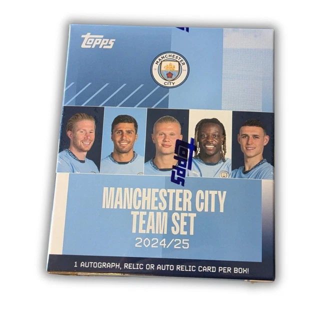 TOPPS 2024-25 MANCHESTER City Team Set Box EUR 59,99 - PicClick DE