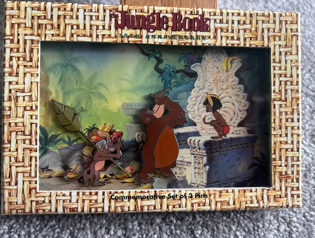 **LIMITED EDITION** JUNGLE Book Disney 35th Anniversary Pin Badges £25. ...