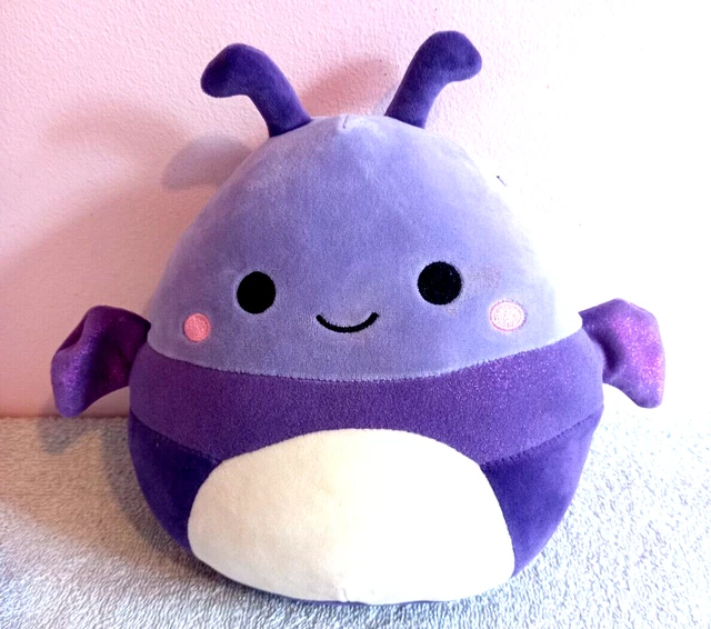 SQUISHMALLOWS AXEL THE Purple Beetle Squishmallow Soft Toy Plush 8 Inch ...
