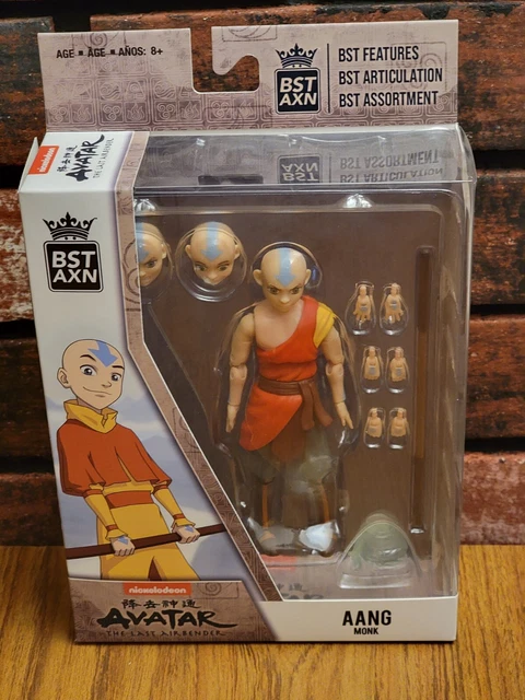 NICKELODEON AVATAR THE Last Airbender: AANG MONK 5" Figure w ...