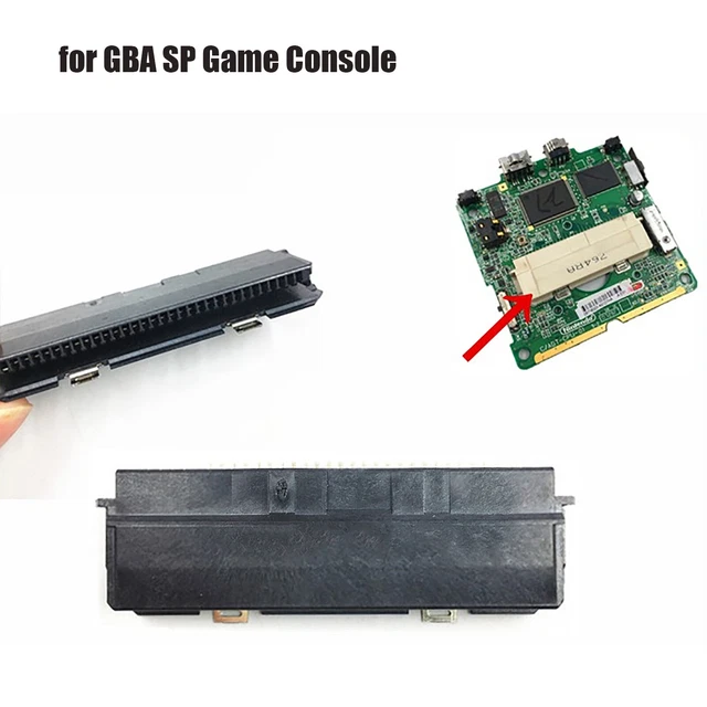 CARD SLOT CARD Reader Socket Terminal 32 Kit GBA SP Motherboard Game ...