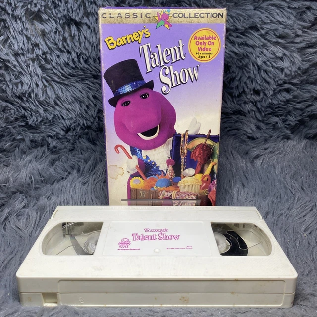BARNEYS TALENT SHOW VHS Tape 1996 Barney Home Video Classic Collection ...