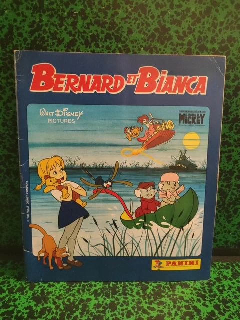 ALBUM PANINI - Bernard et Bianca (walt disney) $27.06 - PicClick