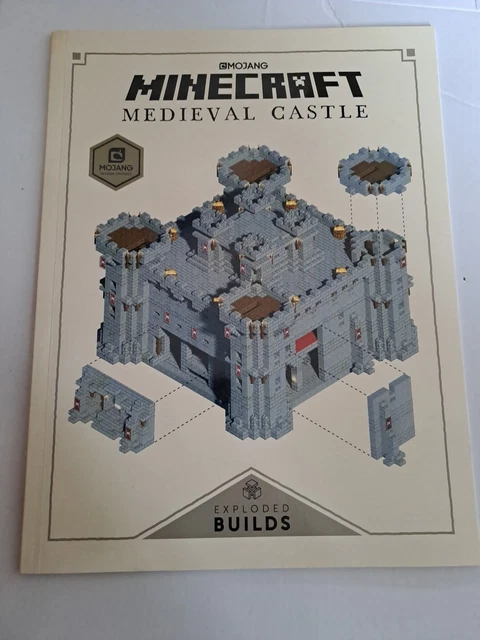 MOJANG MINECRAFT. MEDIEVAL Castle. Exploded Builds. £5.00 - PicClick UK