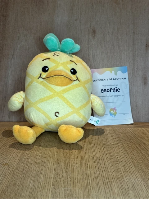 MORIAH ELIZABETH GEORGIE the Pineapple Duck with adoption certificate £ ...
