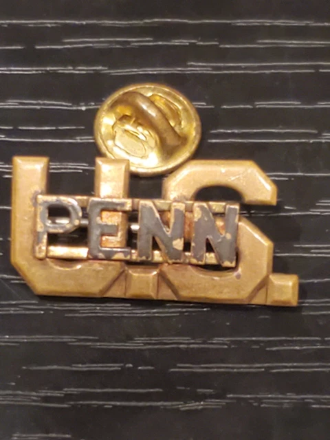 WWI 1920S US Army Pennsylvania State Guard Officer Collar Pin Insignia ...