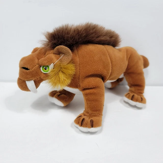 ICE AGE CONTINENTAL Drift Diego Sabertooth Tiger Animal Plush Jakks ...