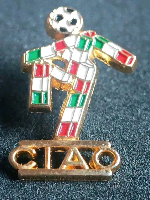 SPILLA PINS DISTINTIVO Stemma Simbolo Badge Logo Crest World Cup Italia ...