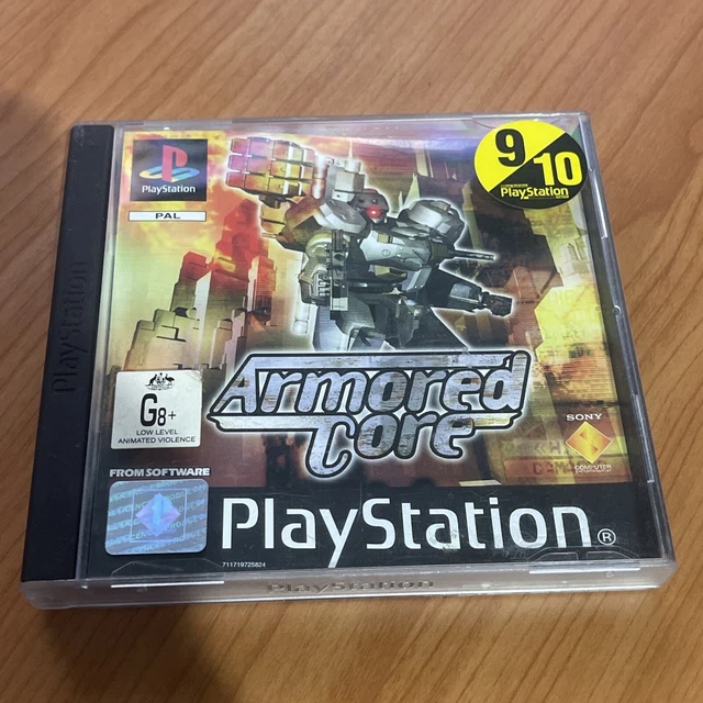 RARE! COMPLETE ARMORED Core Sony PlayStation 1 PS1 PAL $249.95 ...