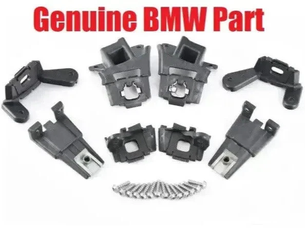 MINI F54 F55 F56 F57 Headlight Mount Brackets Lugs Repair Kit Headlamp ...