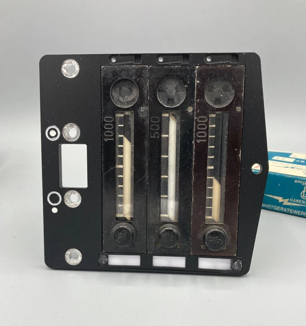 FL 47318 FRONT für Schalt-Zähl-Kontrollkasten SZKK 3 für Schusszähler ...