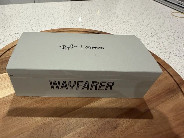 (NEW) RAY-BAN META Wayfarer Gen 1 Matte Black Frame Polar Gradient ...