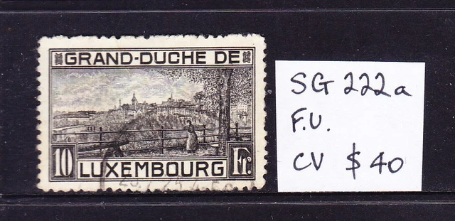 LUXEMBOURG. SG 222A. FU. cv $40. L1736 $2.99 - PicClick AU