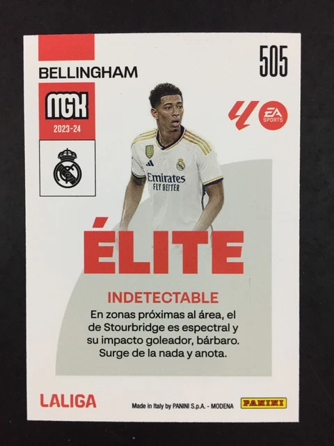 JUDE BELLINGHAM CARD Panini La Liga 2023 2024 (24) MGK Megacracks #505 ...