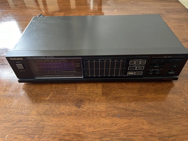 TECHNICS SH-8046 STEREO Graphic Computer Equalizer Spectrum Analyzer £ ...