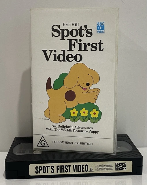 SPOTS FIRST VIDEO Vhs Eric Hill Abc Video $28.00 - PicClick AU