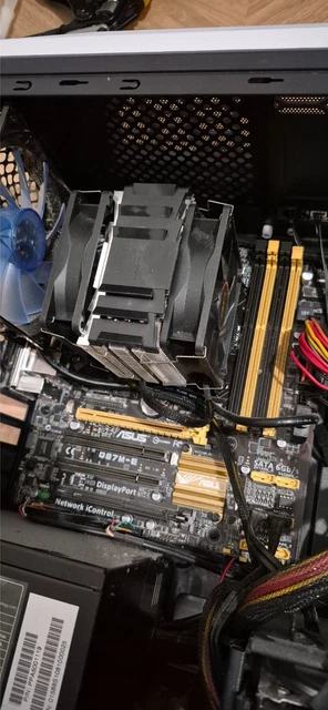 ASUS Q87M-E MOTHERBOARD & CPU Intel core i7-4790 3.6GHz & Cryorig M9 ...
