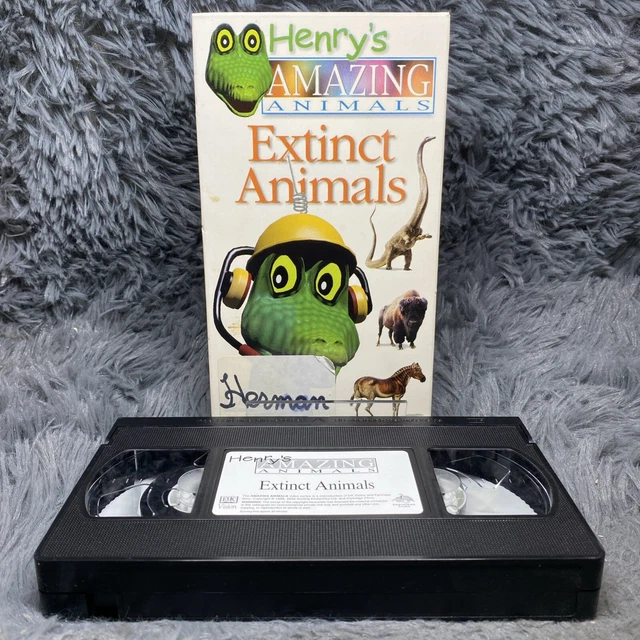 HENRY’S AMAZING ANIMALS: Extinct Animals VHS Tape 1998 DK Vision Disney ...