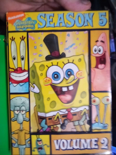 SPONGEBOB SQUAREPANTS - Season 5, Volume 2 (DVD, 2008, 2-Disc Set) NEW ...