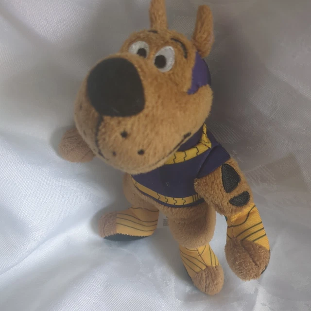 SCOOBY DOO SUPER Scoob Plush Soft Toy 7" Small Retro Cartoon TV Stuffed ...