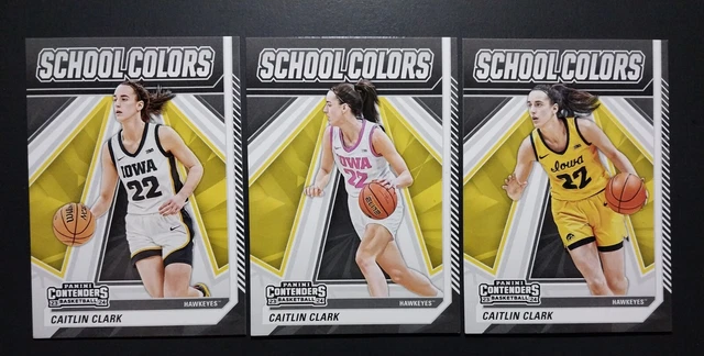 CAITLIN CLARK 2024 Panini Caitlin Clark Collection School Colors ...