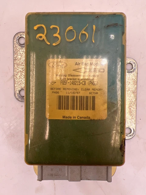 1997 1998 FORD F-150 SRS Restraint Control Module OEM F65F14B215CB $59. ...