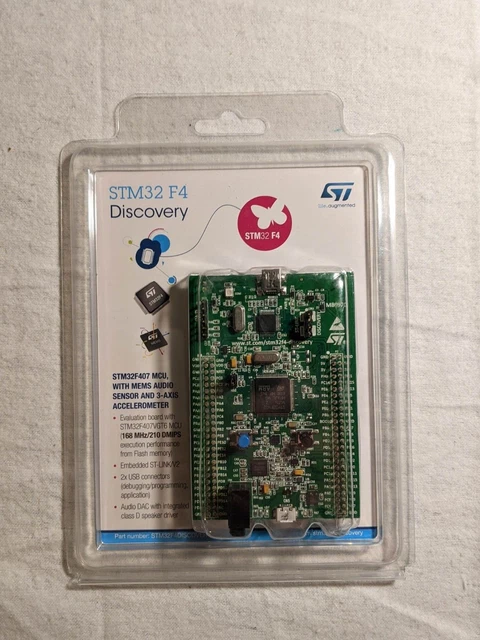 Kit De DÉcouverte De Microcontrôleur Stm32f407g Disc1 Stm32f4discovery Stm32f407vgt6 Eur 6271 