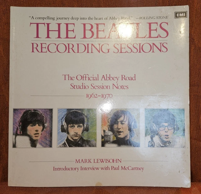 &THE BEATLES& RECORDING Sessions: The Official Abbey Road Studio ...
