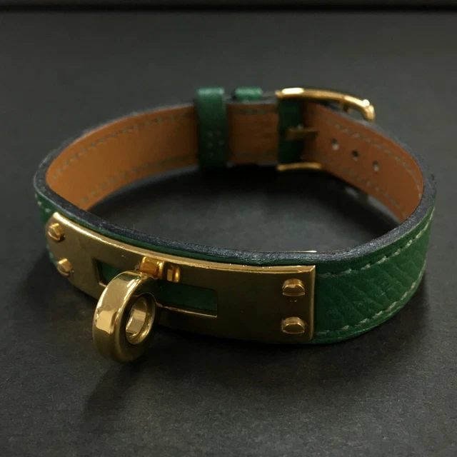HERMES KELLY WATCH Leather Band Bracelet/8Z2247 £57.43 - PicClick UK