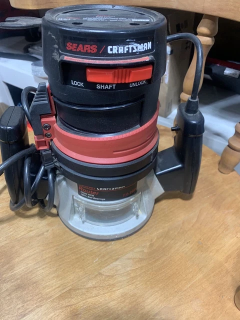 SEARS CRAFTSMAN ROUTER 315.174710 With Case $44.99 - PicClick