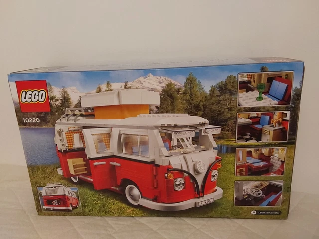 LEGO CREATOR EXPERT: Volkswagen T1 Camper Van (10220) EUR 221,76 ...